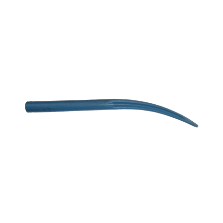 Curved forged tine